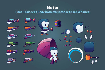 Main Character Sprite Set Download - CraftPix.net