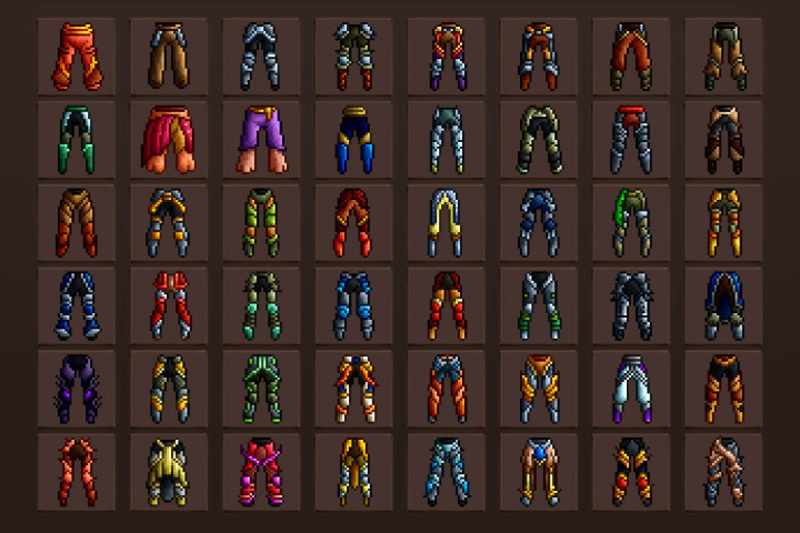 Trousers RPG Pixel Art Icons Download - CraftPix.net