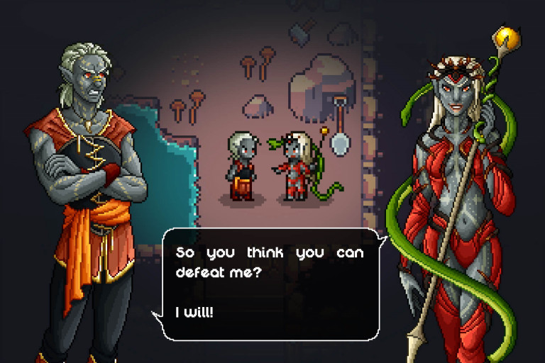 Dark Elf Characters Pixel Art Download - CraftPix.net