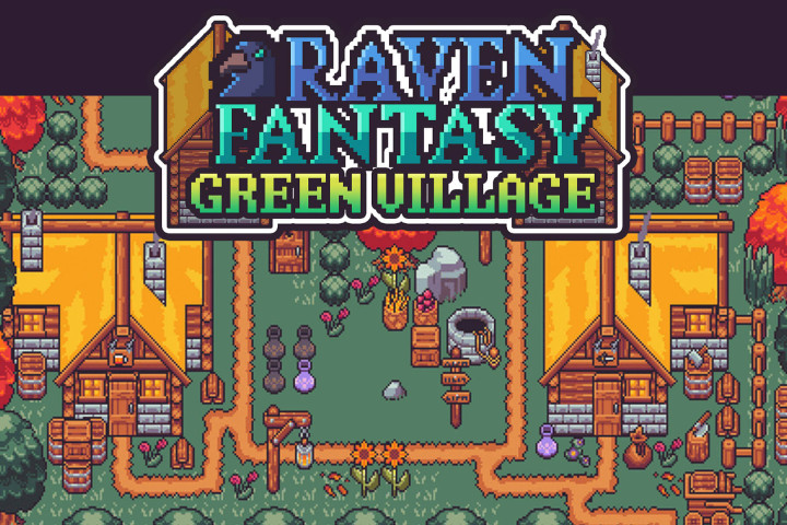 Miner's Cave Top Down Tileset Pixel Art - CraftPix.net