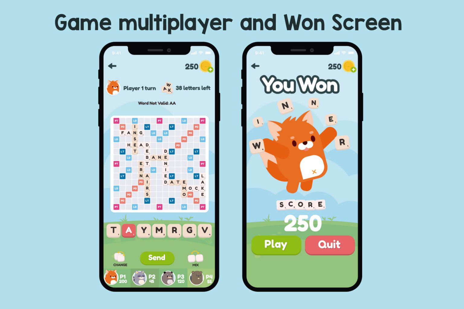 Scrabble Animals Game Asset Pack Download - CraftPix.net