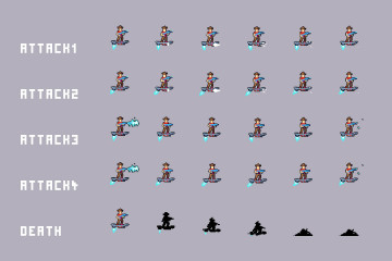 Bar Street Bosses Pixel Art Download - CraftPix.net