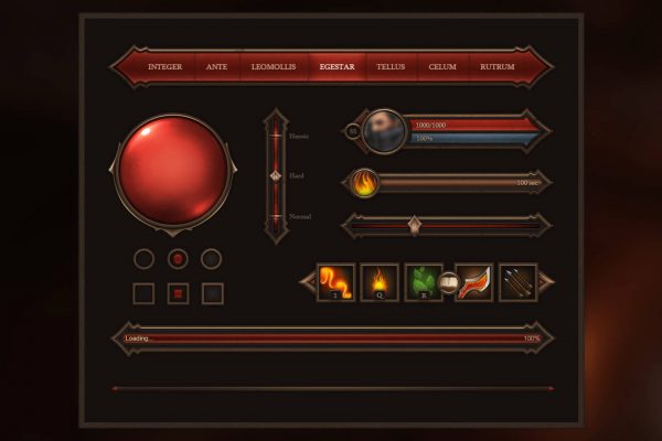 Mobile Fantasy Game Interface Download - CraftPix.net