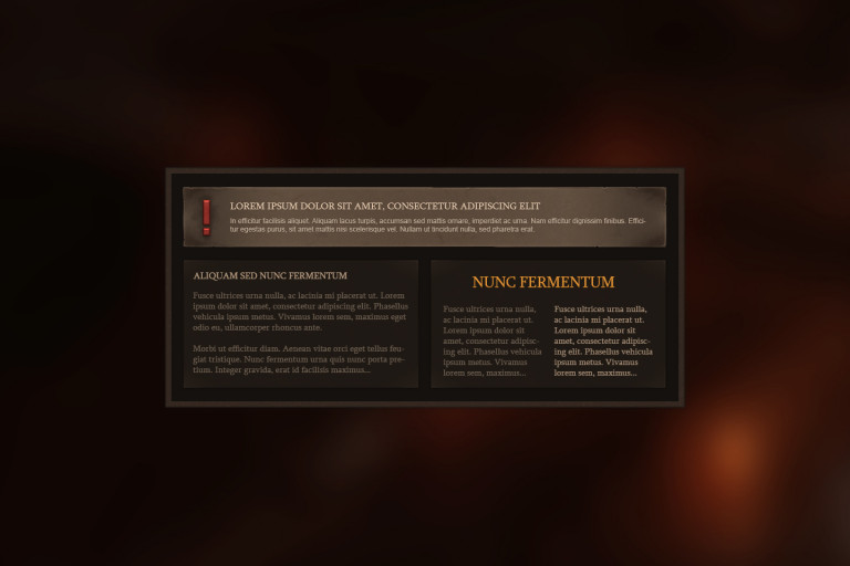 RPG UI Elements Download - CraftPix.net