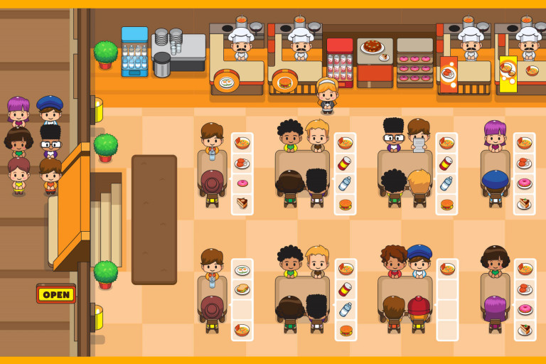 Cafeteria Game Assets Download Pack - CraftPix.net