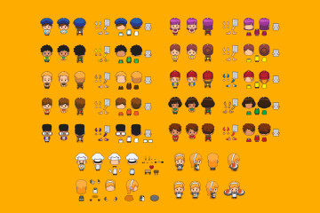 Cafeteria Game Assets Download Pack - CraftPix.net