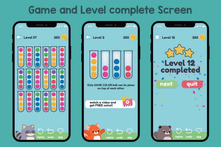Balls Sort Puzzle GUI Download Assets - CraftPix.net