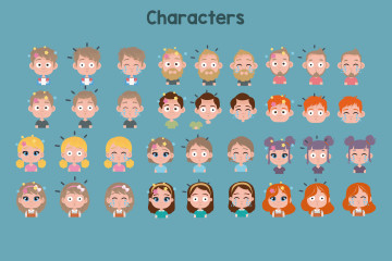 Hidden Word Game Asset Kit Download - CraftPix.net