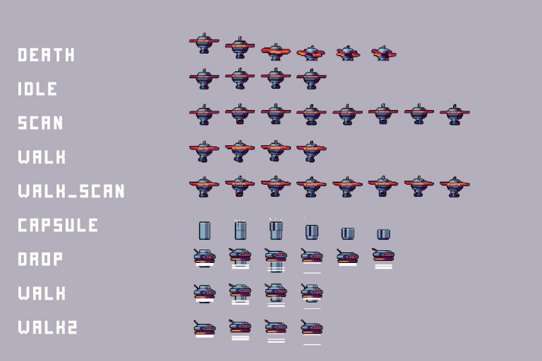 Free Drones Pack Pixel Art Download - CraftPix.net