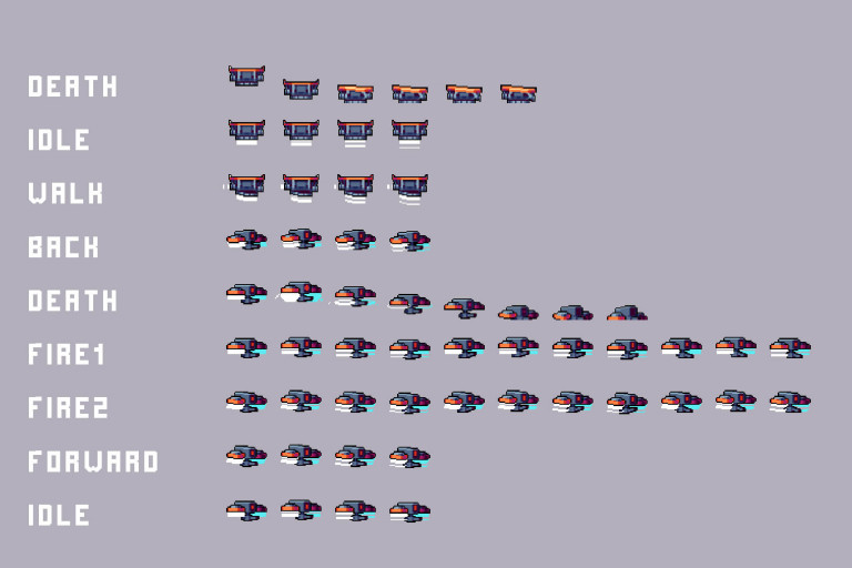 Free Drones Pack Pixel Art Download - CraftPix.net