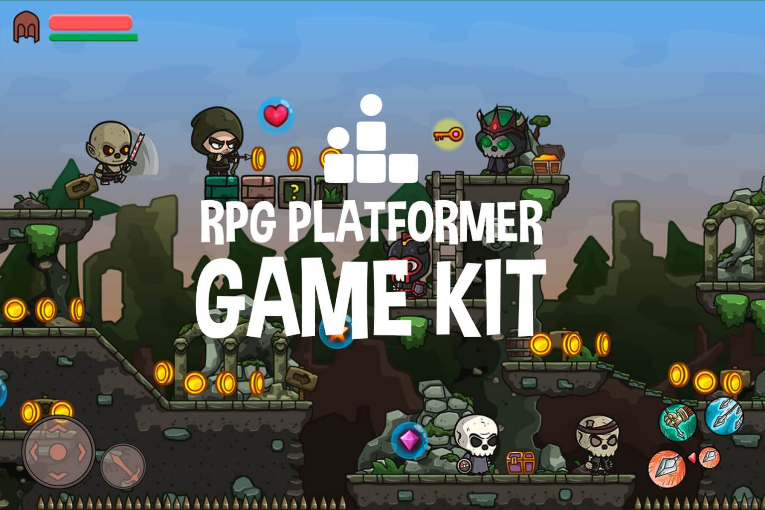 RPG Platformer Game Kit Download - CraftPix.net