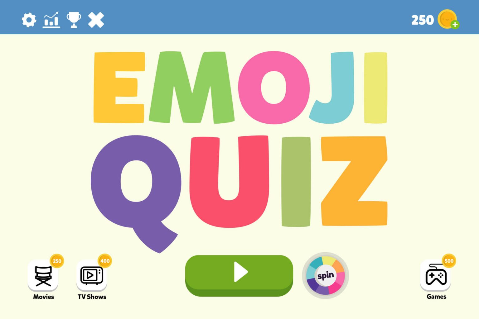 Emoji Quiz Game GUI Kit Download Pack - CraftPix.net