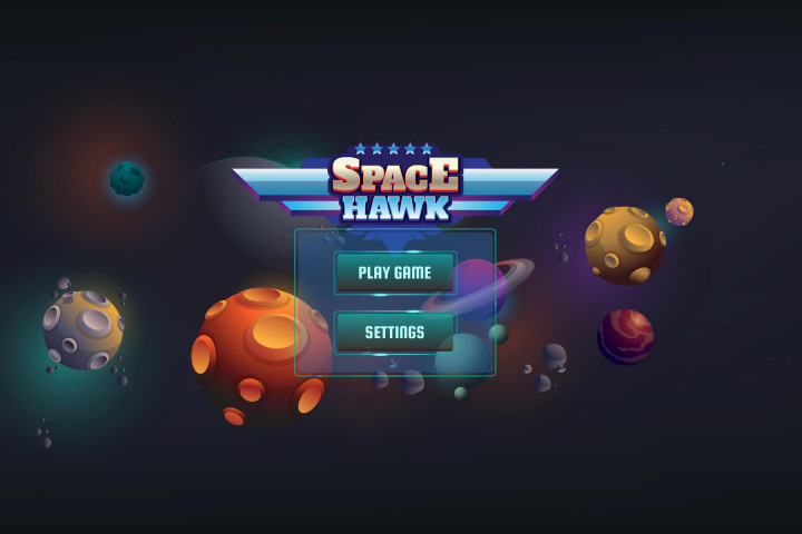 Space Shooter UI Download Pack - CraftPix.net