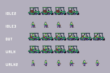 Free Bosses Pixel Art Sprite Sheet Pack Download - CraftPix.net