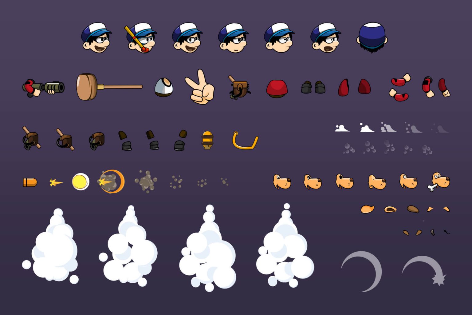 Main Character for 2D Platformer Download - CraftPix.net