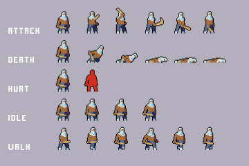 Pixel Art Enemy Character Pack Download - CraftPix.net