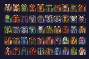 50 RPG Armor Icons Download Pack - CraftPix.net