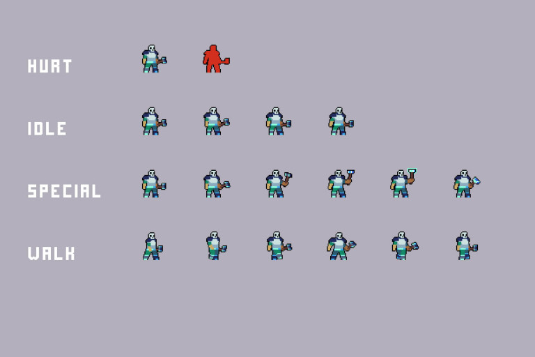 Various Bosses Pixel Art Pack Download - CraftPix.net