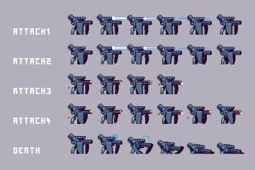 Various Bosses Pixel Art Pack Download - CraftPix.net