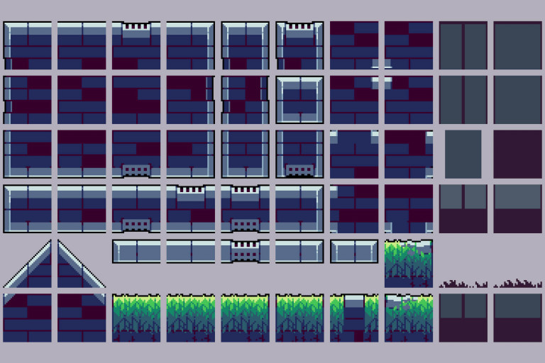 Business Center Tileset Pixel Art Download - CraftPix.net