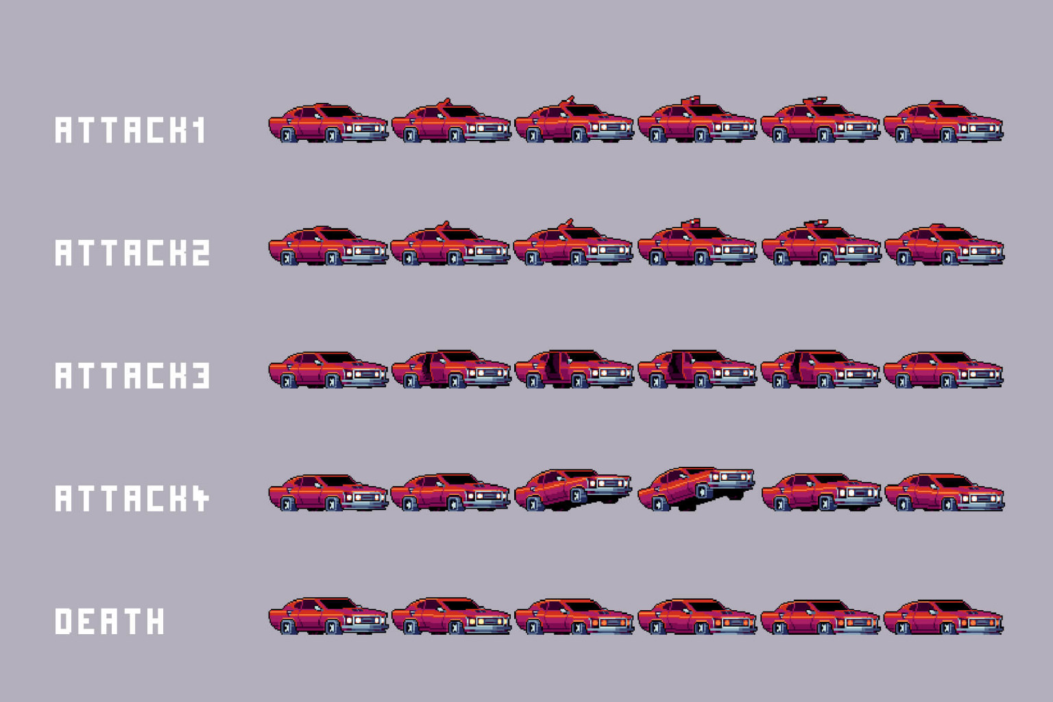 Cyberpunk Pixel Art Bosses Pack Download - CraftPix.net