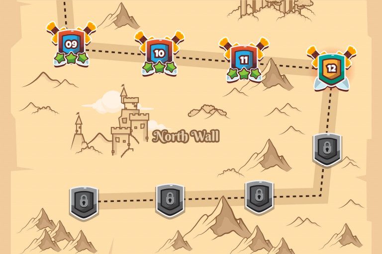 Level Map Game Assets Download Pack - CraftPix.net