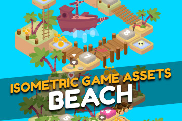 Beach Isometric Game Assets Download - CraftPix.net