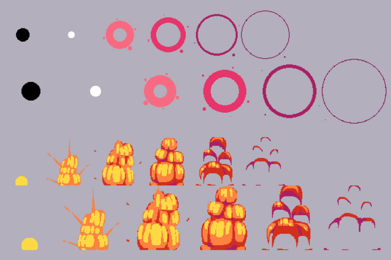 Fire Pixel Art Animation Sprites Download - CraftPix.net