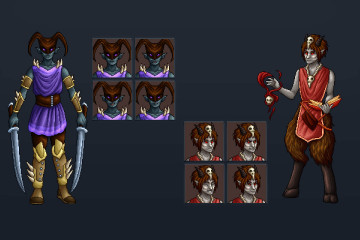 Free Demon Characters Pixel Art Download - CraftPix.net