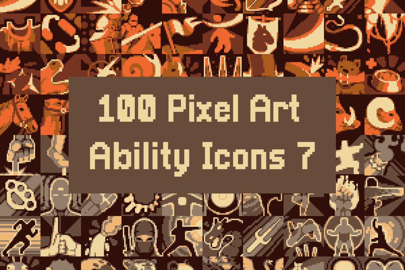 Ring Earring and Amulet Pixel Art Icons - CraftPix.net