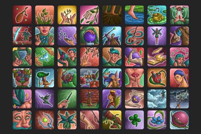 Fairy Skills Icon Pack Download - CraftPix.net
