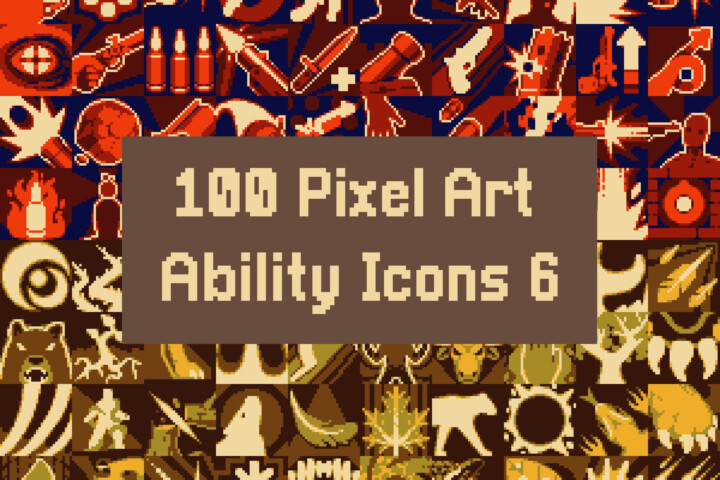 Ring Earring and Amulet Pixel Art Icons - CraftPix.net