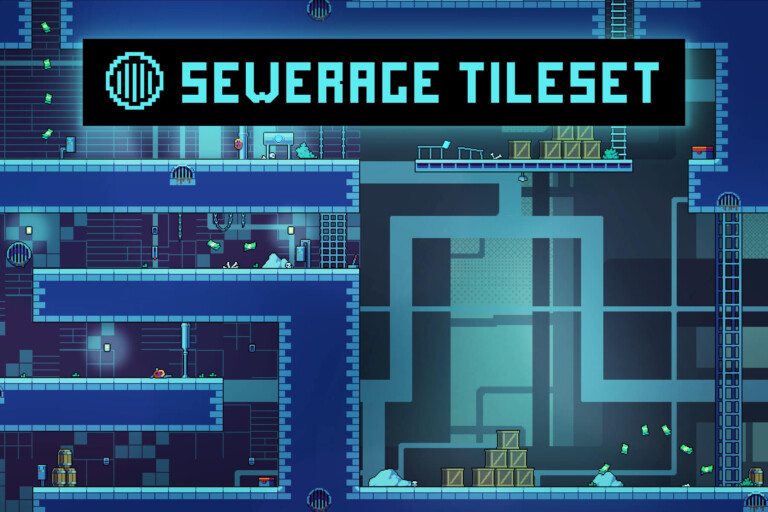 Sewerage Platformer Tileset Pixel Art - CraftPix.net Sewerage Platformer Tileset Pixel Art - CraftPix.net