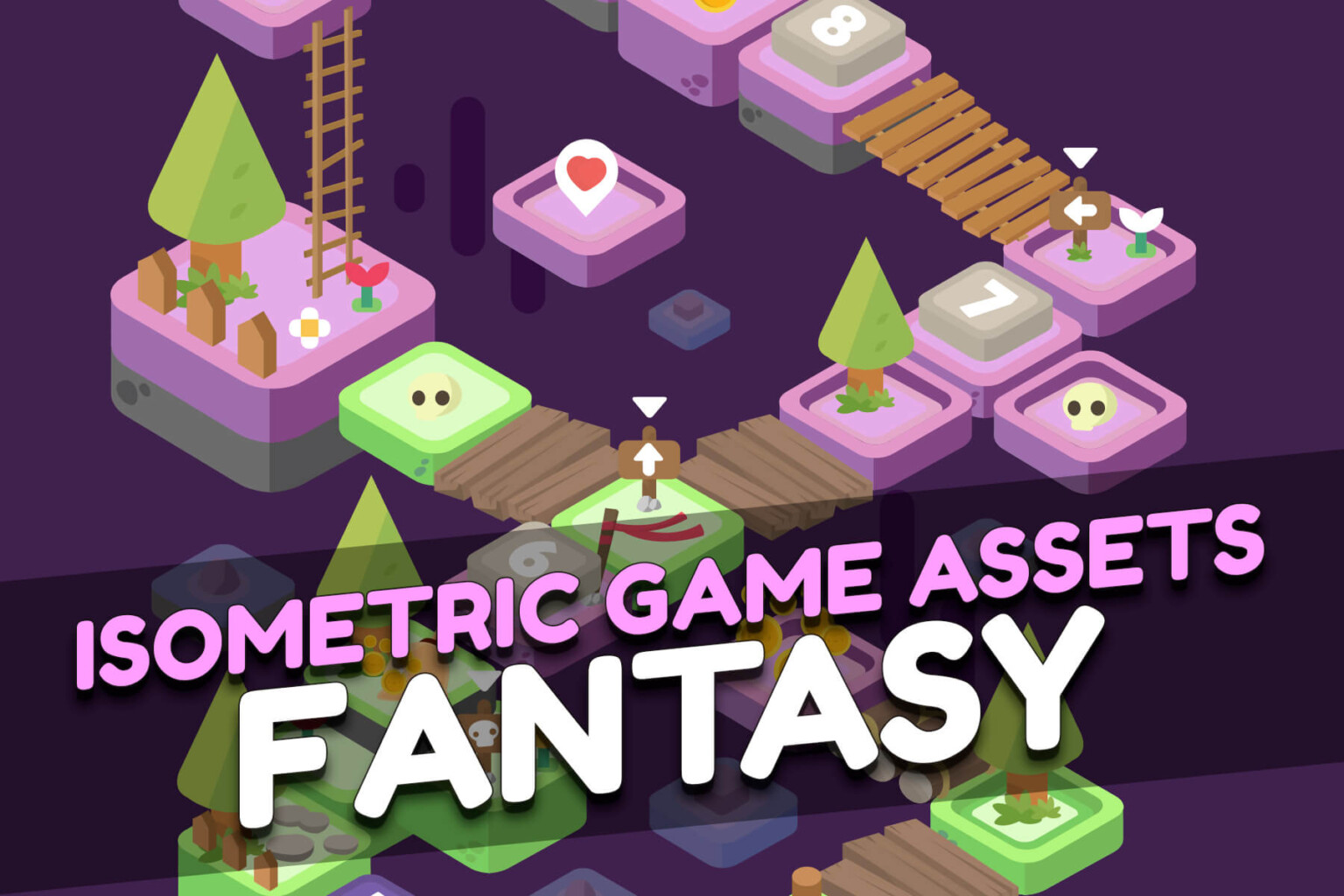 Winter Isometric 2D Tileset Download - CraftPix.net