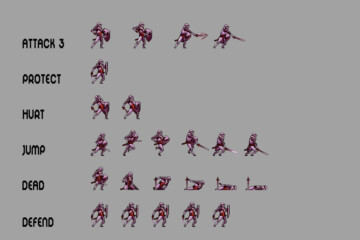 Free Knight Character Sprites Pixel Art Download - CraftPix.net