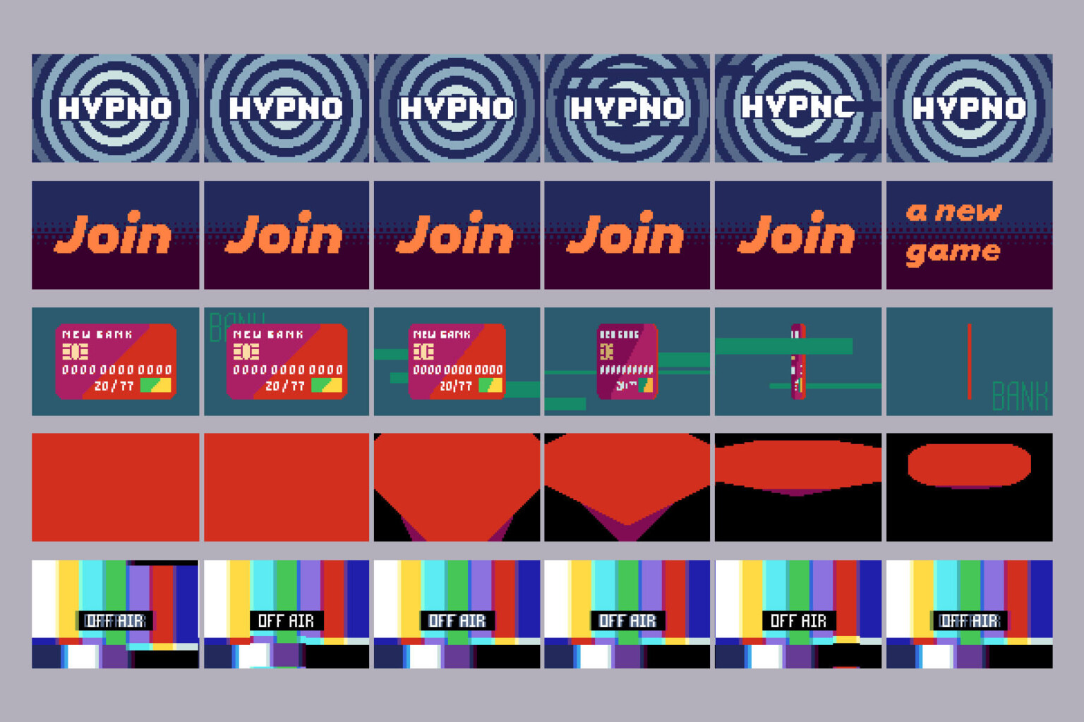 Animated Cyberpunk ADS Pixel Art Pack 2 - CraftPix.net