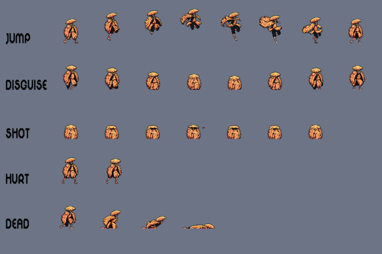Free Ninja Sprite Sheets Pixel Art Download - CraftPix.net