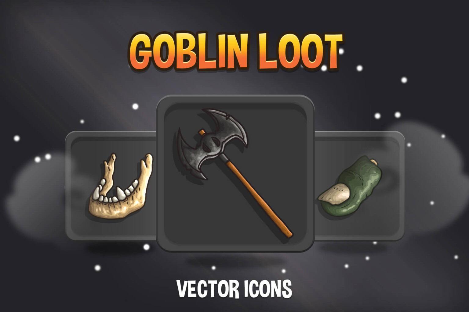 Goblin Loot Game Icons Download Pack - CraftPix.net