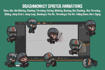 Knight Chibi Character Sprites Download - CraftPix.net