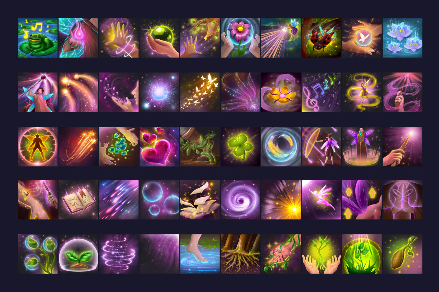 RPG Fairy Skill Icons Download Pack - CraftPix.net