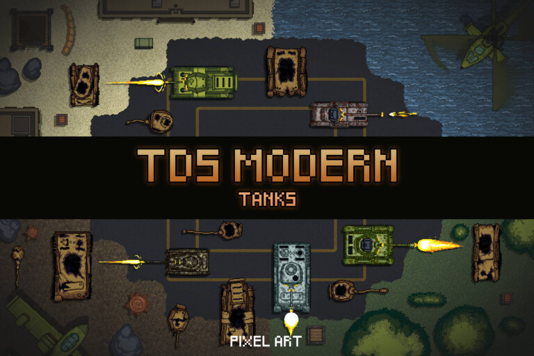 TDS Modern: Pixel Game Kit - CraftPix.net