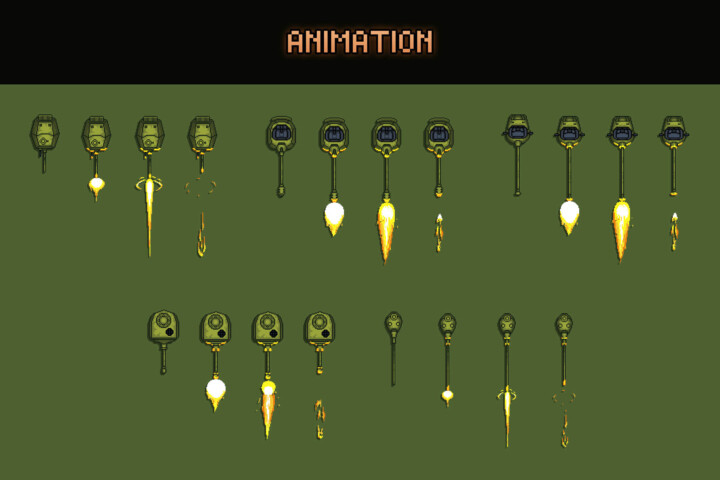 Top Down Tank Sprites Pixel Art Download - CraftPix.net