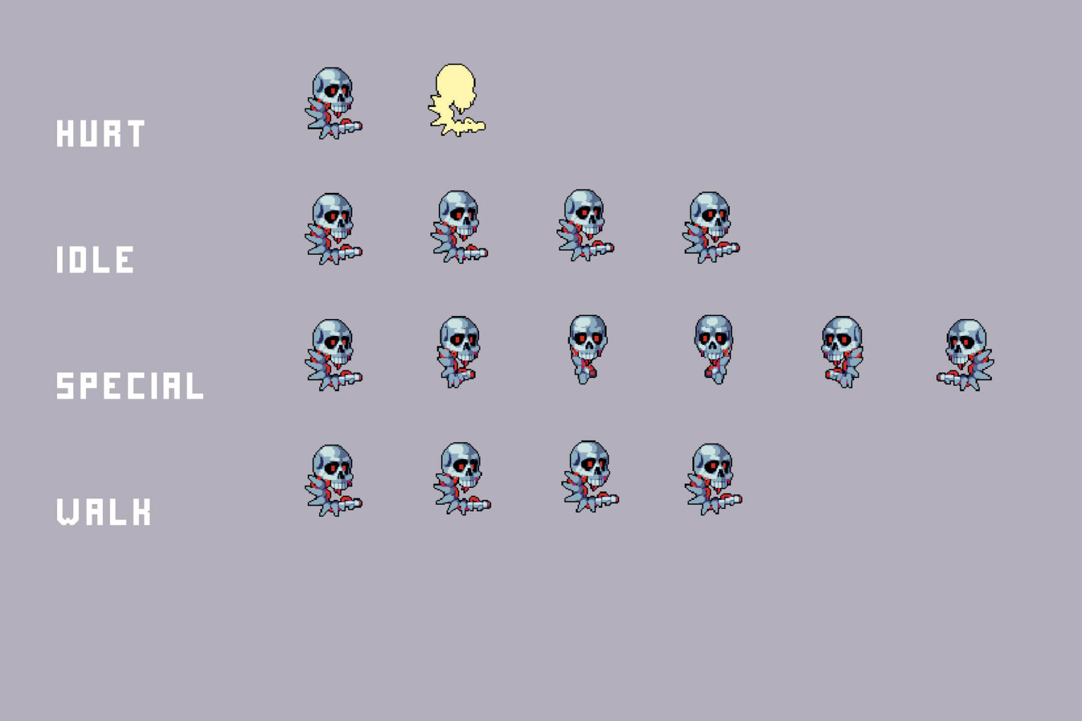 Basement Bosses Pixel Art Sprite Pack - CraftPix.net