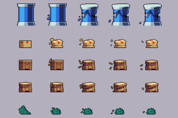 Free Effects for Platformer Pixel Art Pack - CraftPix.net