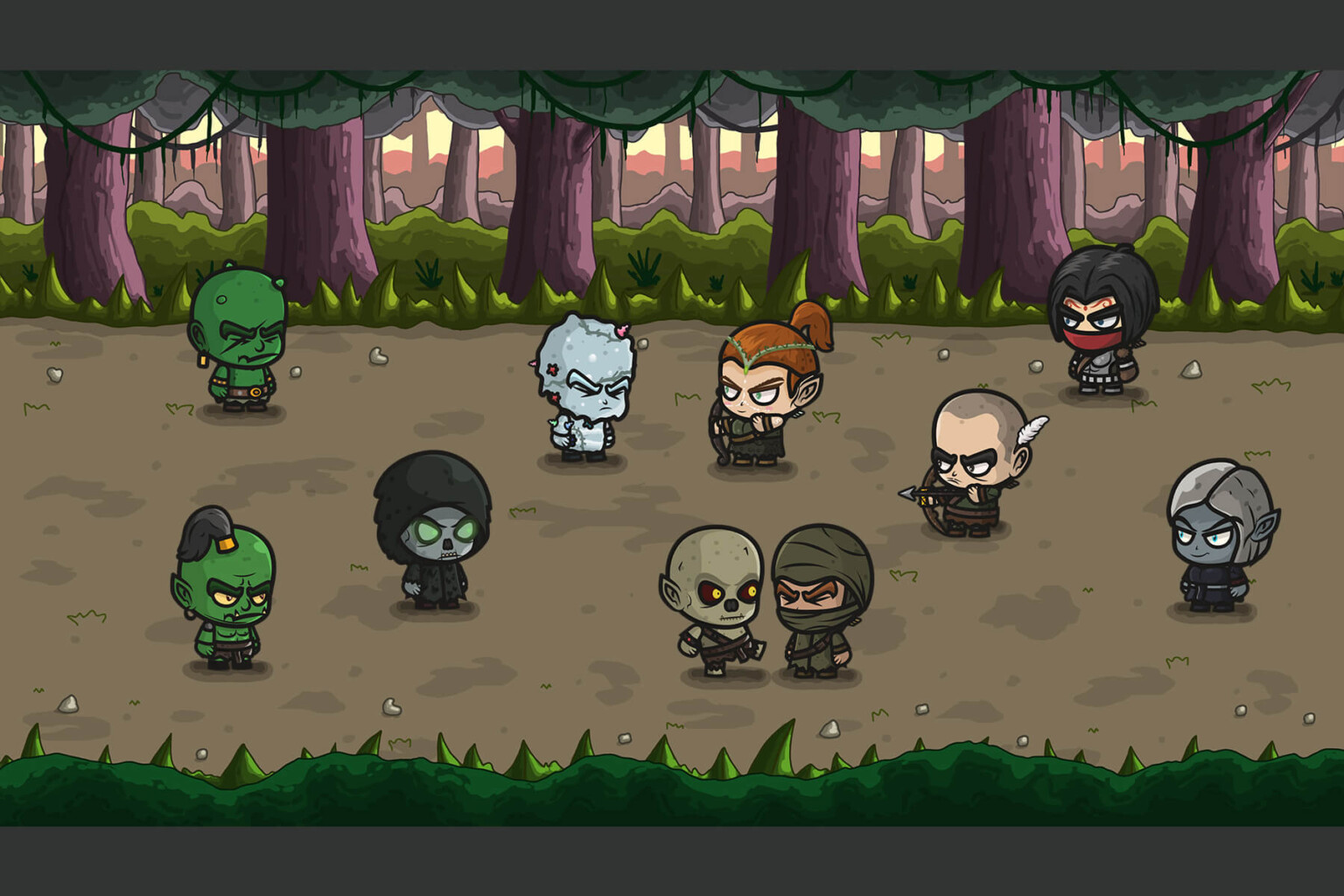 Free Forest Battle Backgrounds Download - CraftPix.net