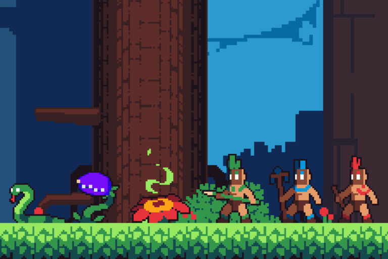 Forest Enemies Pixel Art Sprite Sheet Pack - CraftPix.net