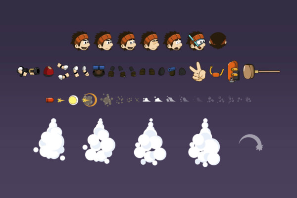 Animated Boy Character Sprite Pack - CraftPix.net