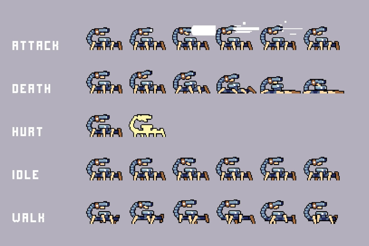 Cyberpunk Desert Bandits Pixel Art Download - CraftPix.net