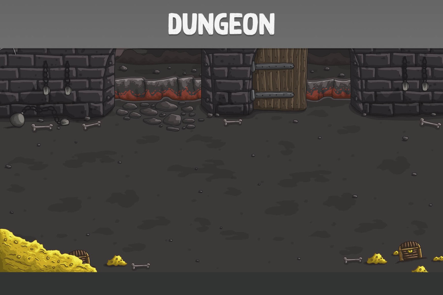 Dragon Dungeon Battle Backgrounds - CraftPix.net