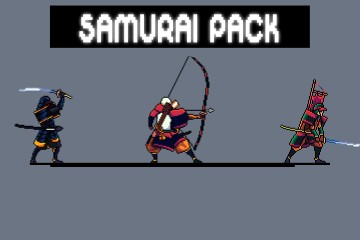 Free Samurai Pixel Art Sprite Sheets Download - CraftPix.net